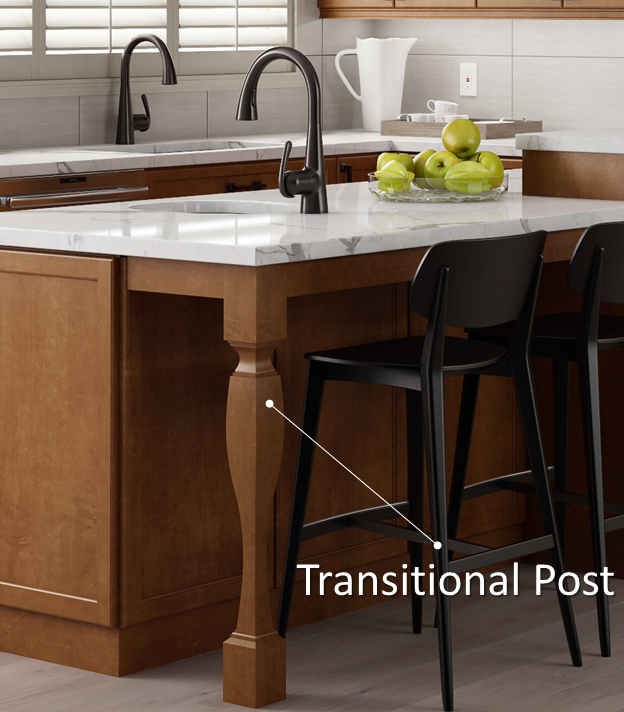 Transitional Post 2 – PCS – Professional Cabinet Solutions – Designer ...